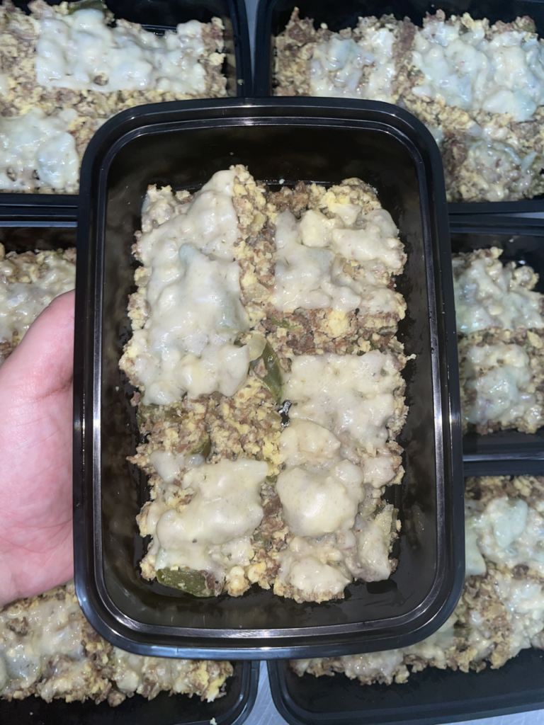 Philly Scramble - Simple Yummy Meals